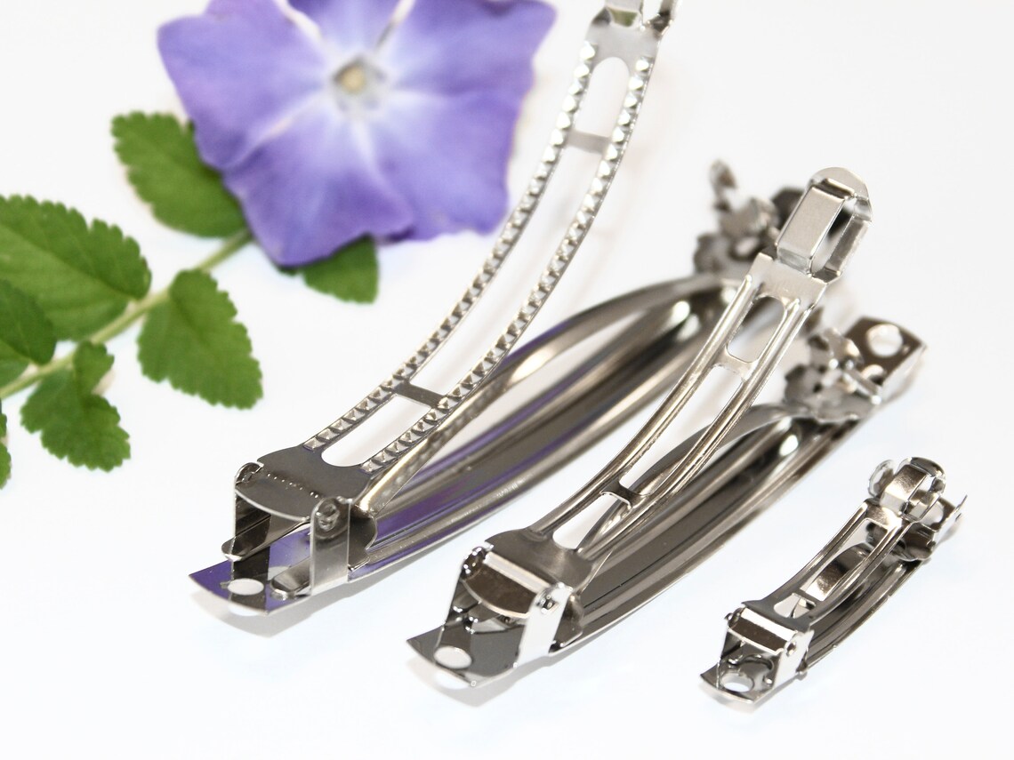 French Style Spring Barrettes, Sold by the Dozen, 3 Sizes to Choose ...
