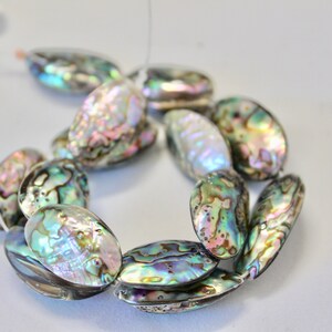 Beautiful Abalone Shell Beads, 3 Sizes to Choose From, Sold by the ...