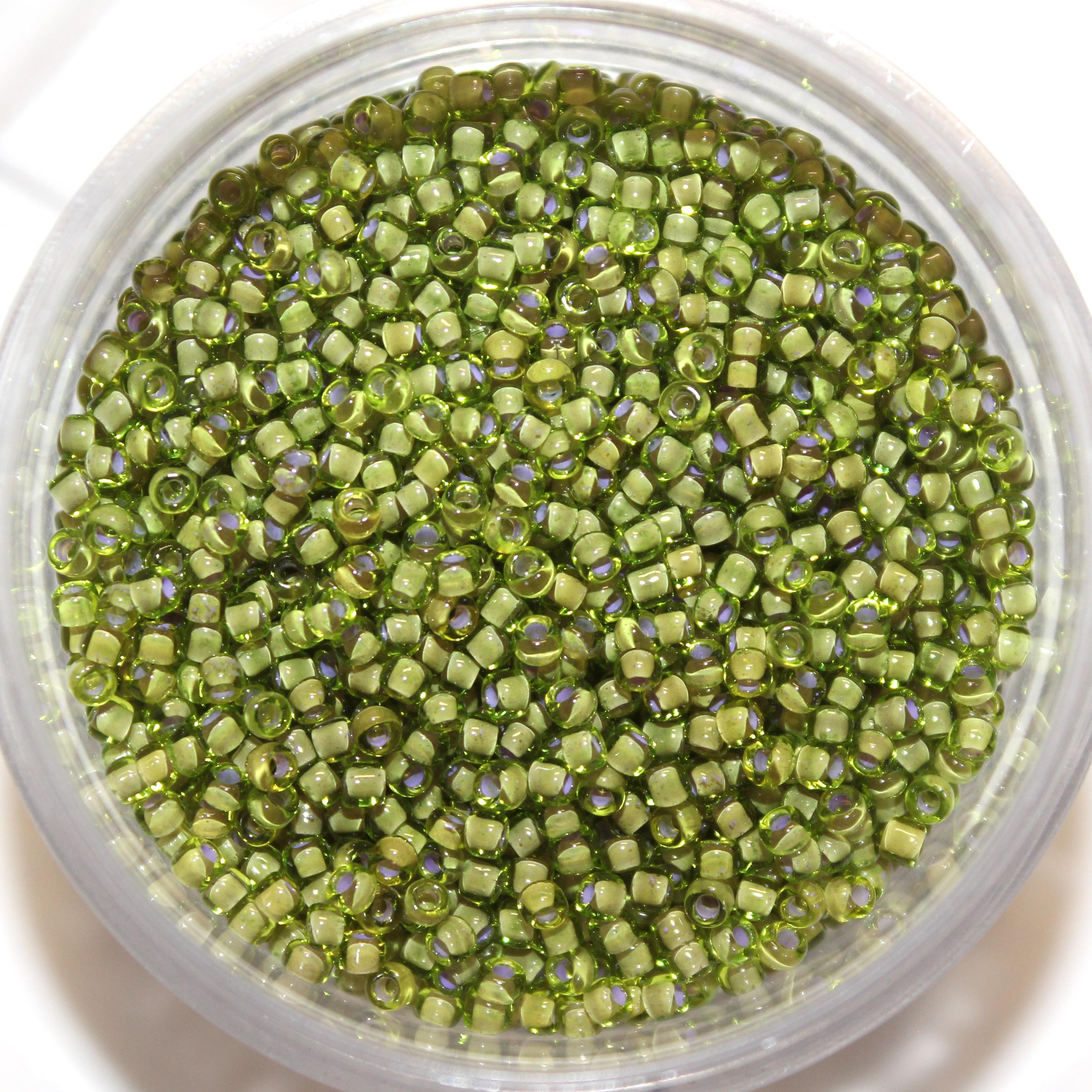 11/0 Celery Green Japanese Seed Bead Mini Pack, 8 Colors Included, 1 ...