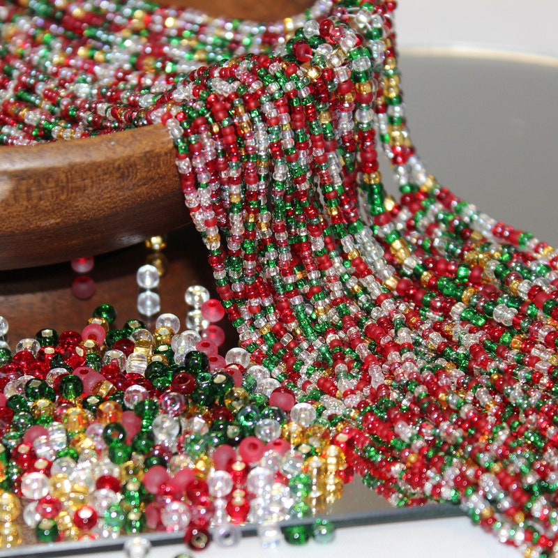 Christmas Beads - Etsy