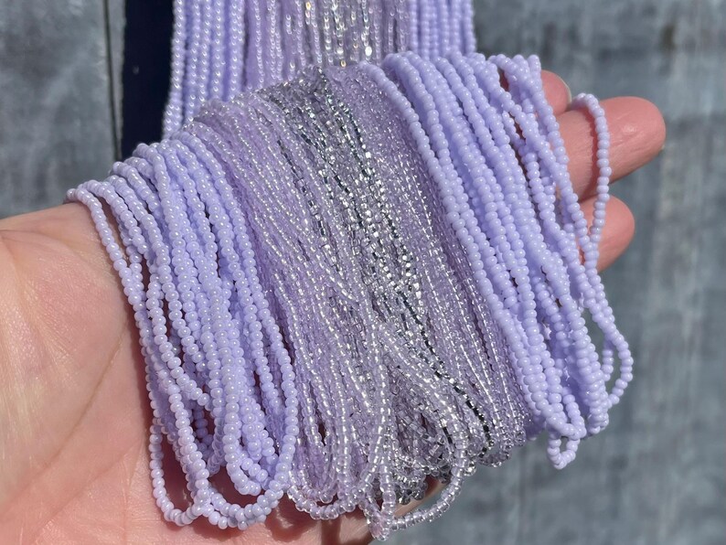 11/0 Lavender Fields Designer Series Czech Glass Seed Beads, 5 Hanks in ...