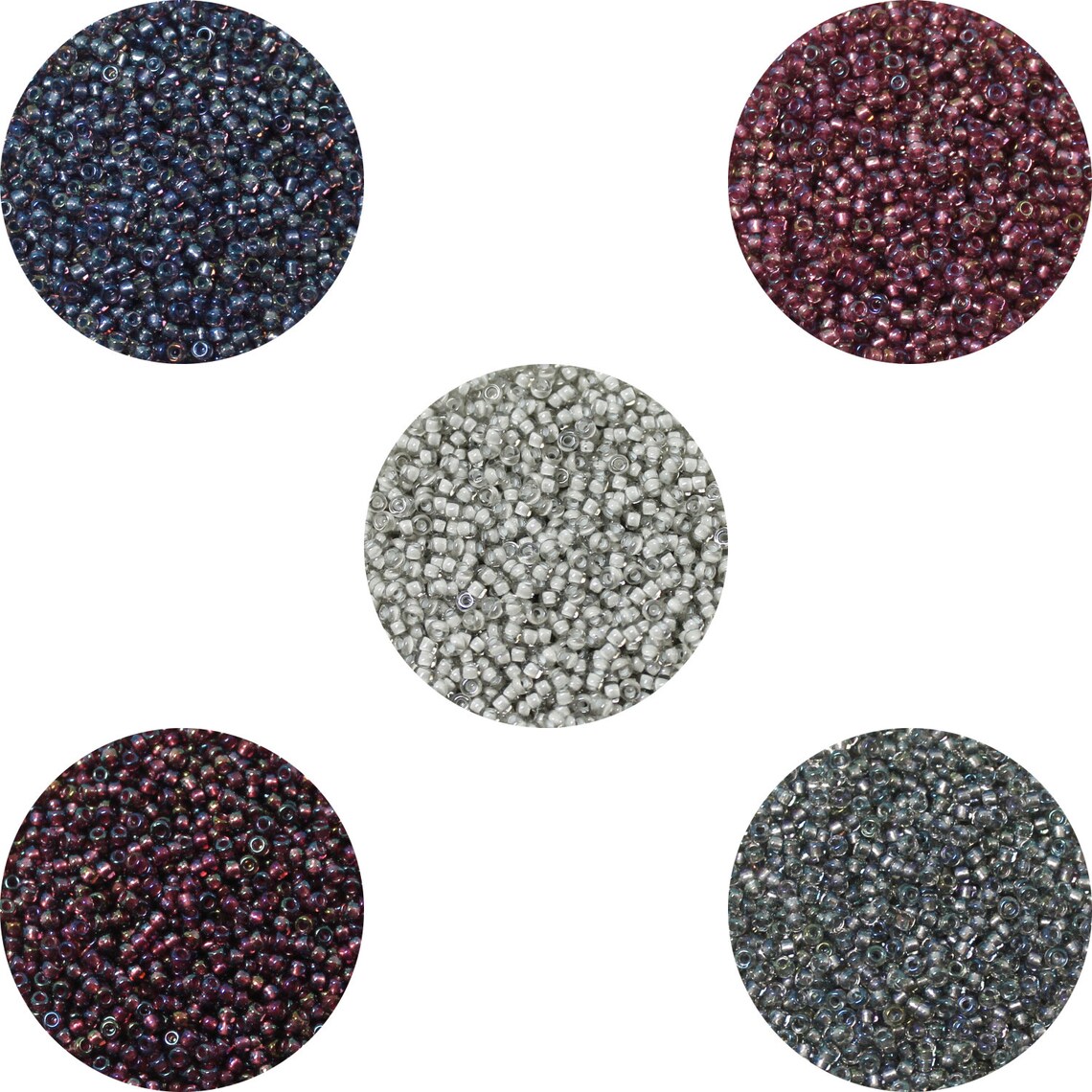 11/0 Miyuki Japanese Shimmer Lined AB Variety Pack 23 Colors - Etsy