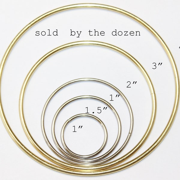 Metal Rings for Crafts - Etsy