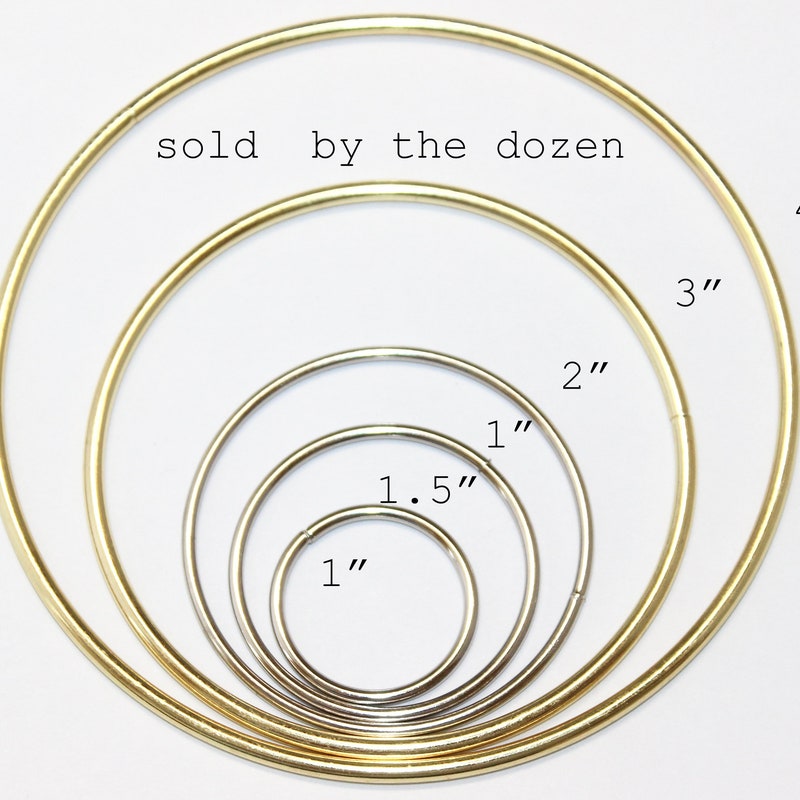 Metal Rings for Crafts - Etsy