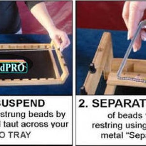 Beadpro, Bead Stringing System, Great for Creating Long Strands of ...