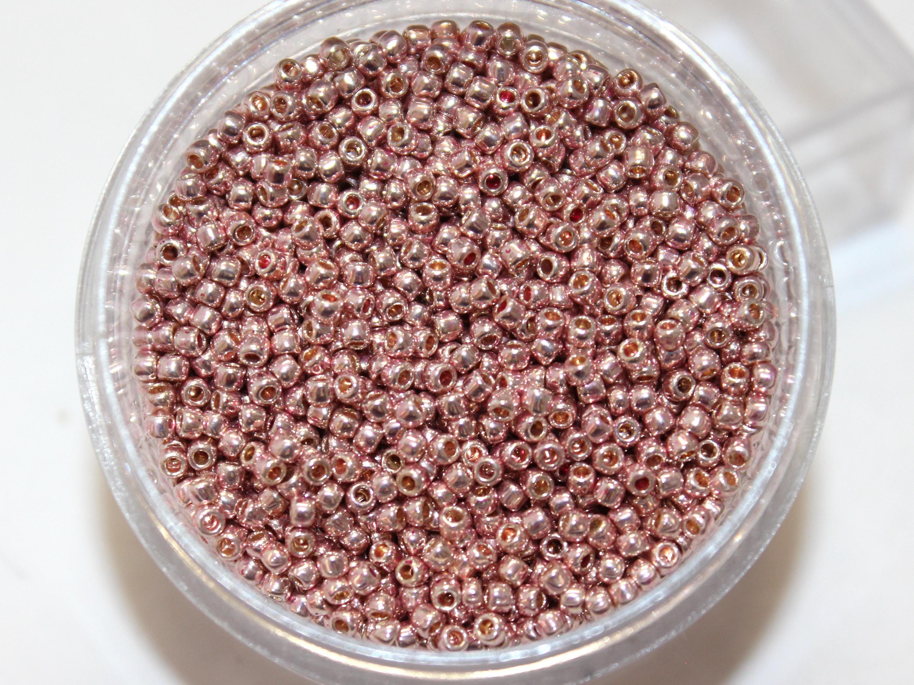 11/0 Peachy Pink Japanese Seed Bead Mini Pack, 7 Colors Included, 1 ...