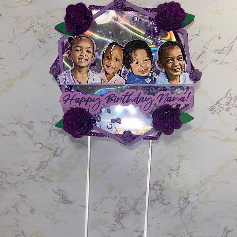 Light up Cake Topper - Etsy