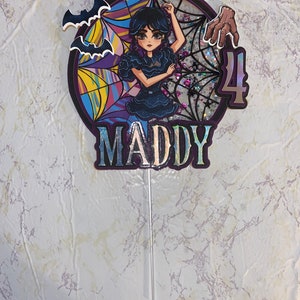 Personalized 3D Shaker or Light up Cake Topper - Etsy