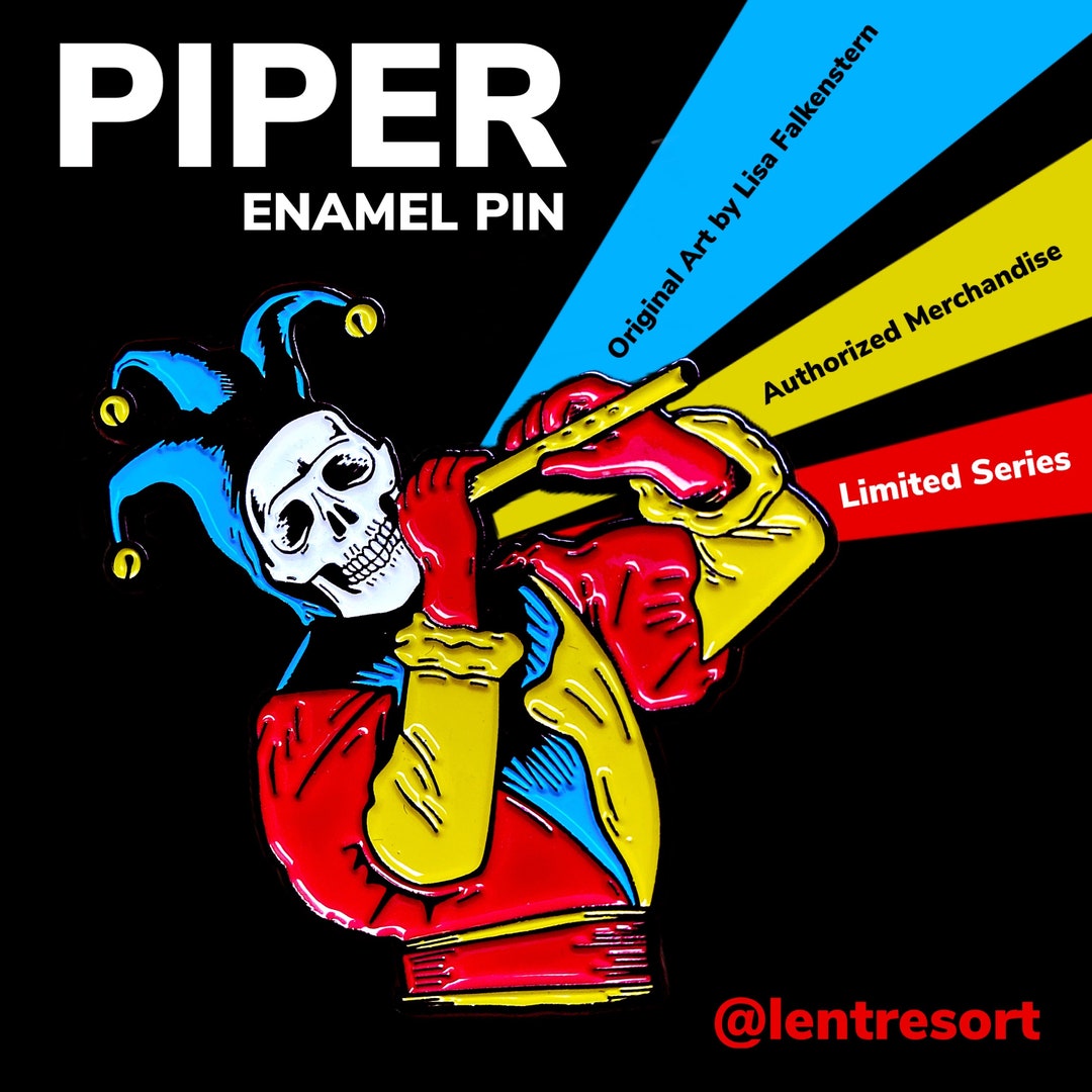 The Piper Pin / Authorized Collectible Enamel Pin / Original Art by ...