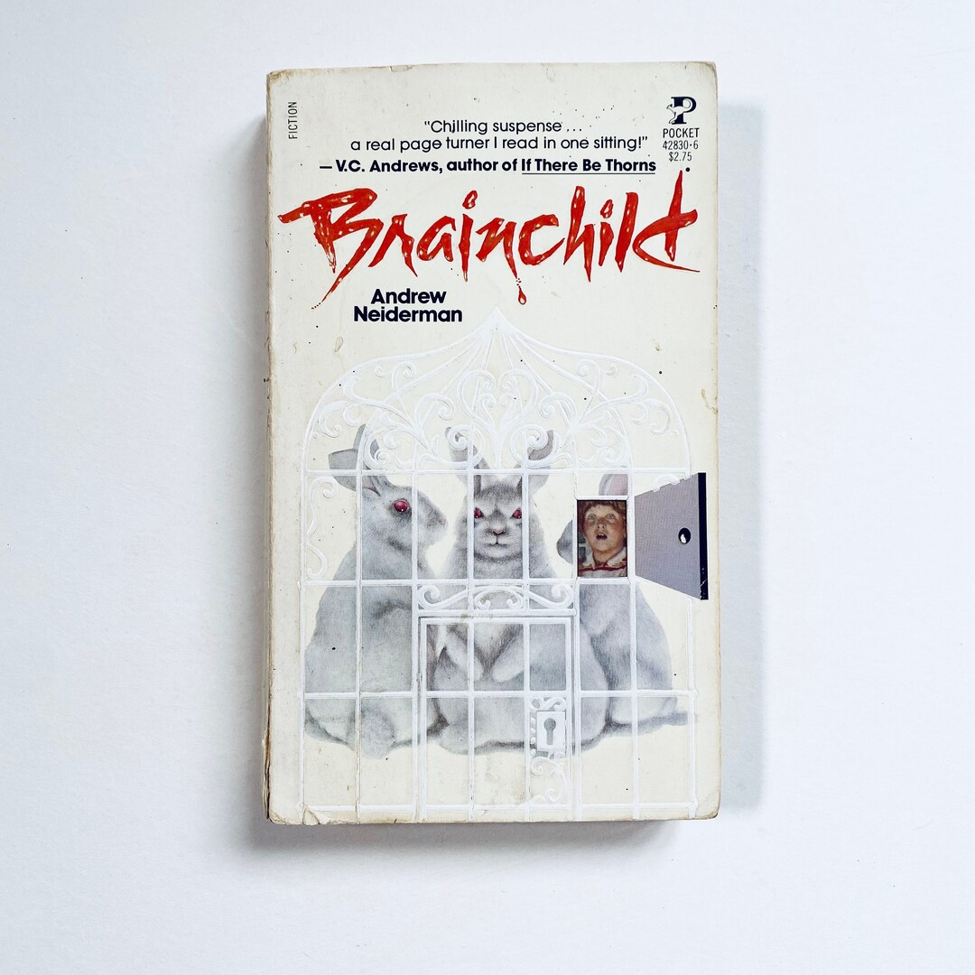 Brainchild by Andrew Neiderman / Vintage Step Back Cover Paperback From ...
