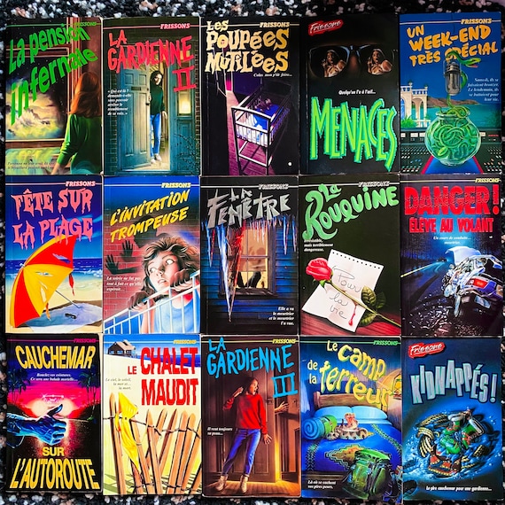Collection FRISSONS / Vintage Canada Point Horror Fiction En | Etsy