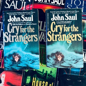 JOHN SAUL Collection / Vintage John Saul Paperback Books - Etsy