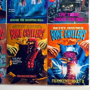 BONE CHILLERS Collection / YA Horror Fiction by Betsy Haynes ...