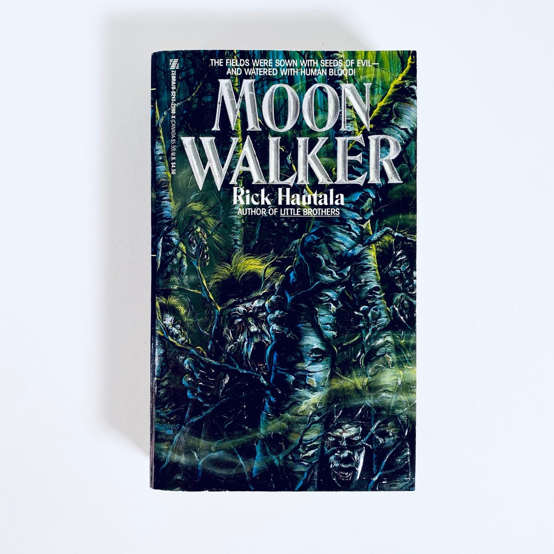 MOON WALKER by Rick Hautala / Vintage Horror Paperback Book Zebra ...