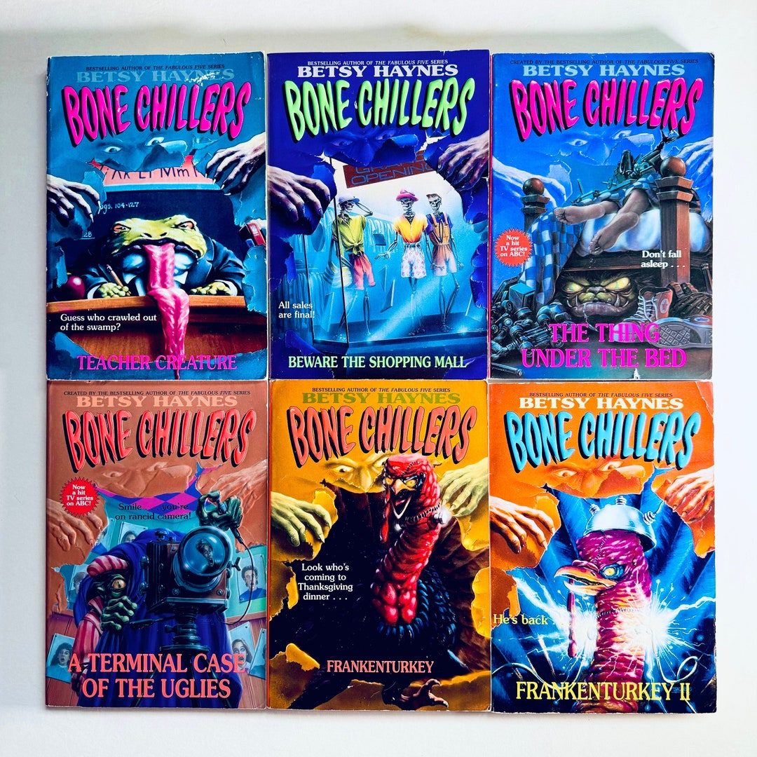 BONE CHILLERS Collection / YA Horror Fiction by Betsy Haynes ...