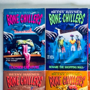 BONE CHILLERS Collection / YA Horror Fiction by Betsy Haynes ...