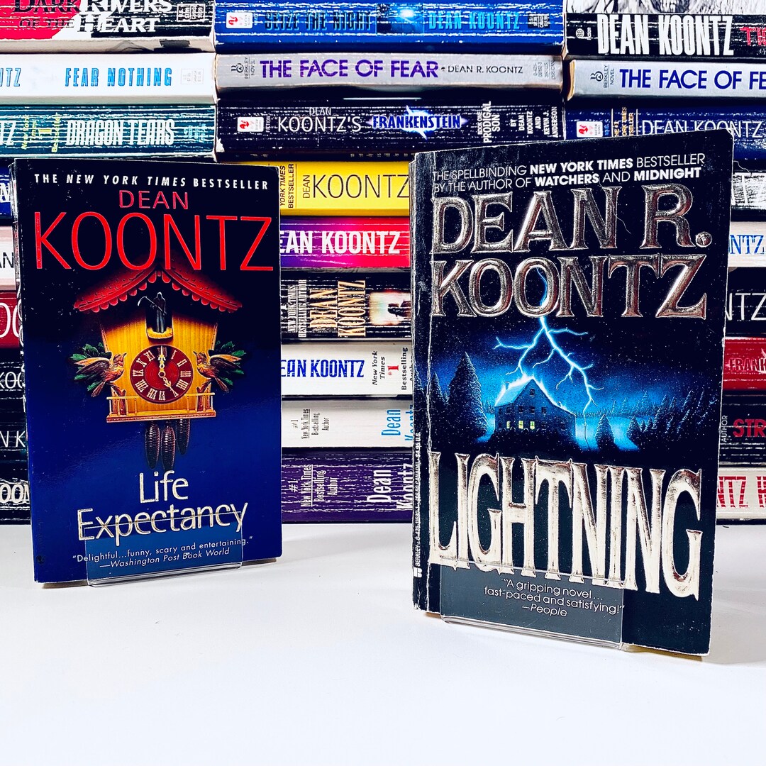 DEAN KOONTZ Collection / Used Horror Paperback Books Horror Suspense ...