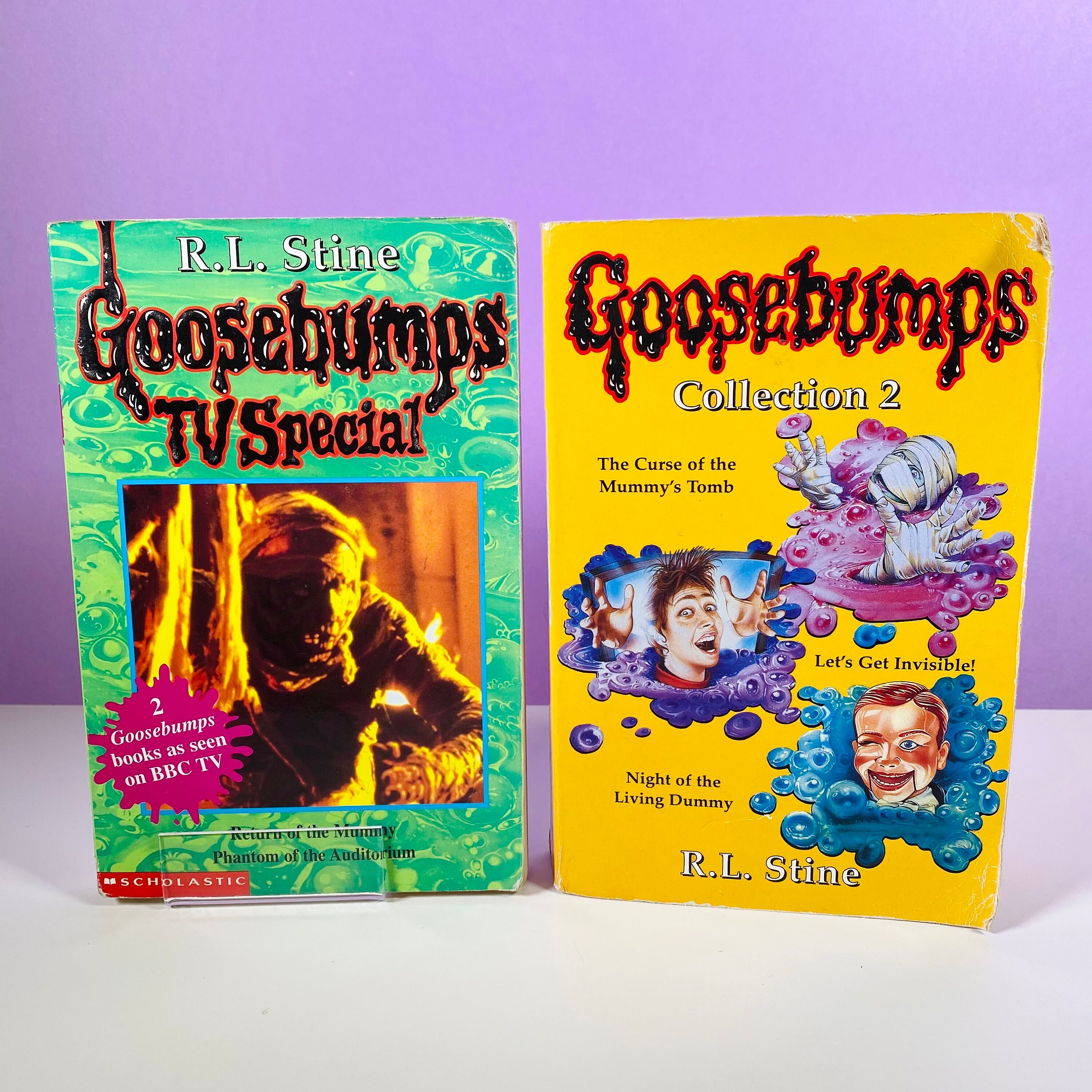 GOOSEBUMPS UK Editions R.L. Stine Collection Vintage 90's | Etsy