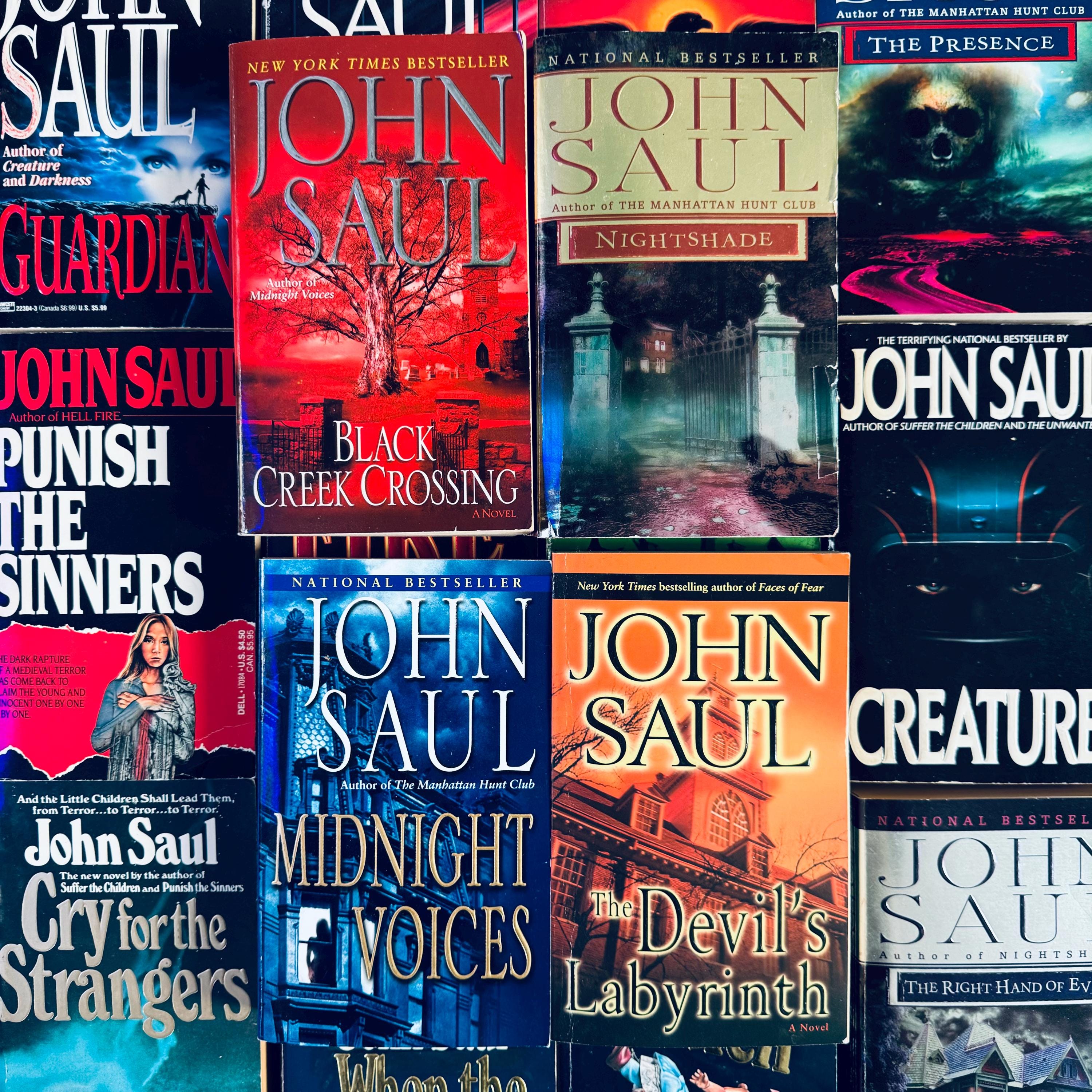 JOHN SAUL Collection / Vintage John Saul Paperback Books - Etsy