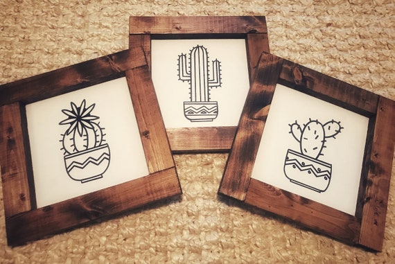 Home Décor Wall Décor 8x8 hand-lettered signs etna.com.pe