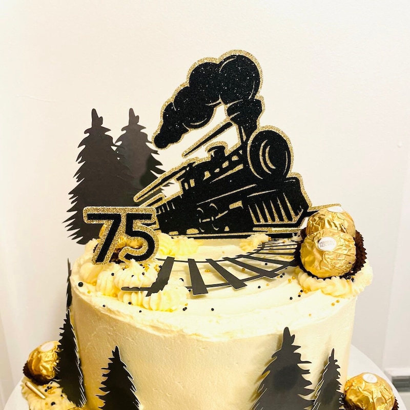 Name Train Cake Topper - Etsy UK