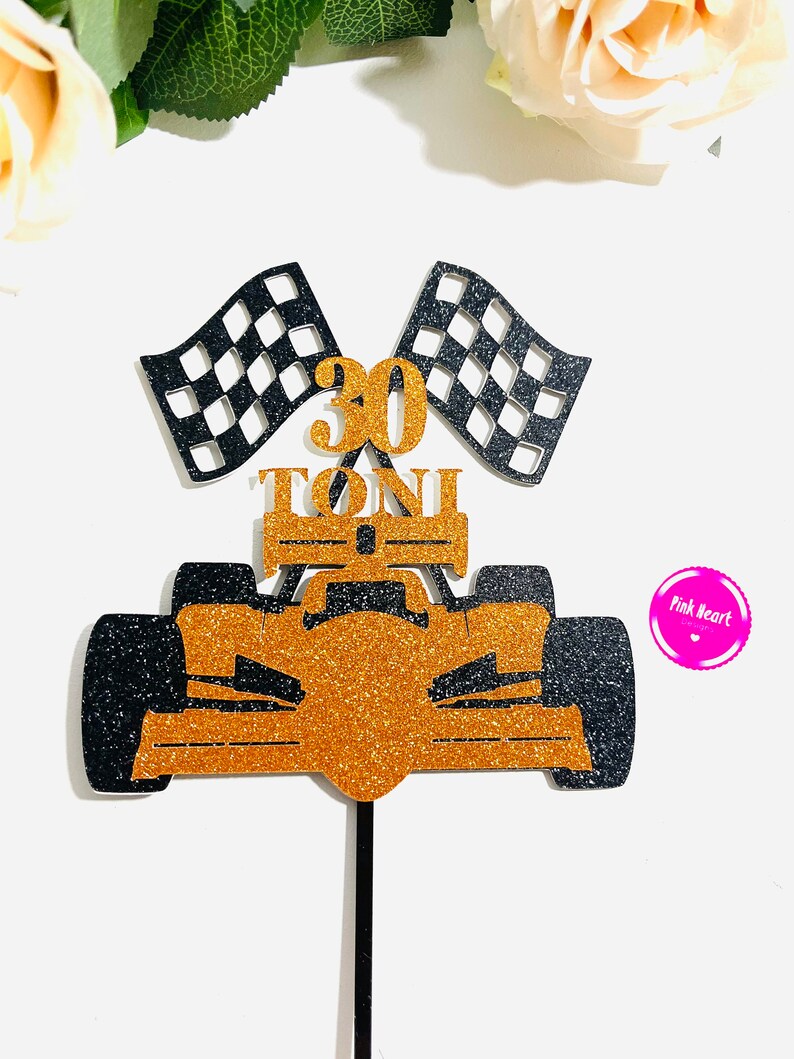 Bespoke Formula One F1 Racing Car Cake Topper Add Optional - Etsy