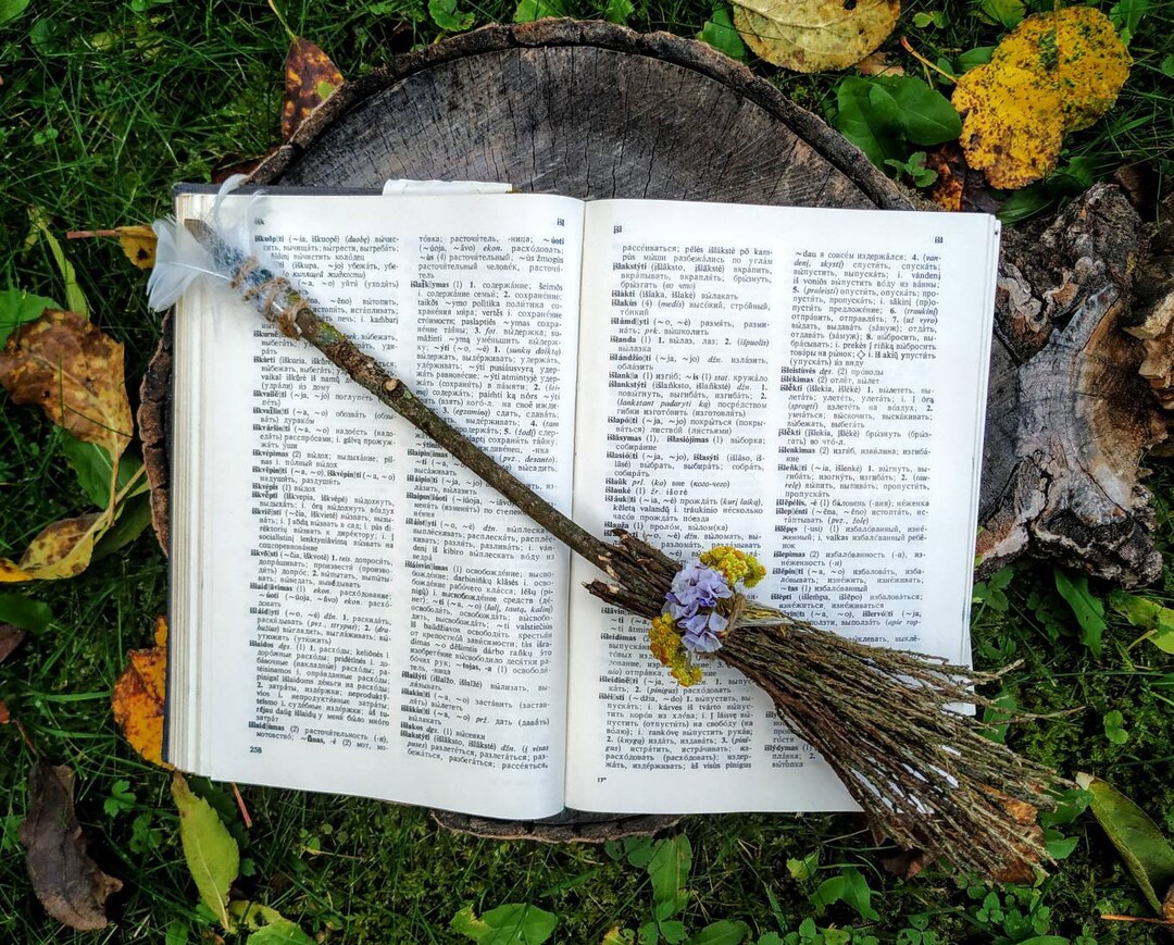Make Your Own Wicca Besom Wand Kit Witchy DIY Smoky Quartz Broom ...
