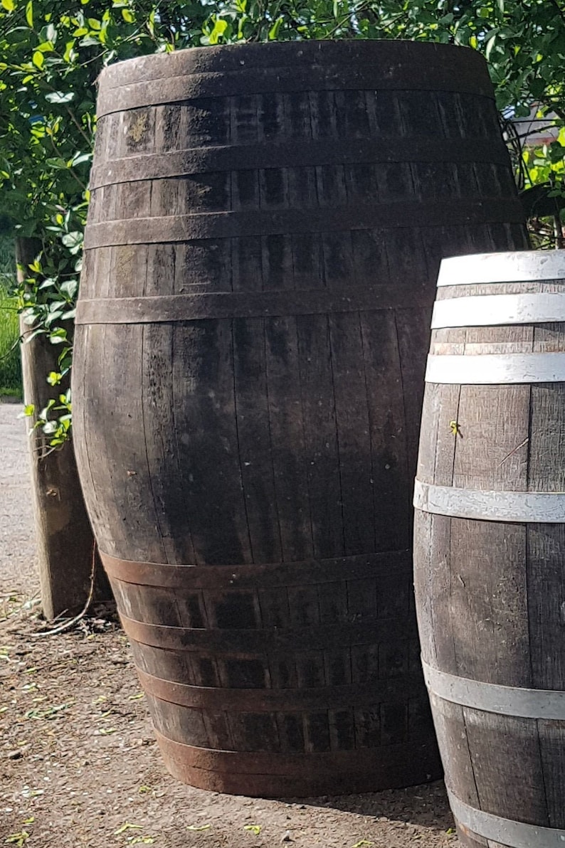 Very Large 500l Oak Whisky Barrel Suitable for Water Butts - Etsy