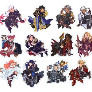 Final Fantasy XIV Stickers FFXIV - Etsy