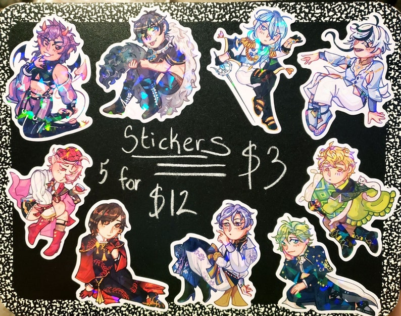 NU Carnival Stickers [ NU:C ] - Etsy