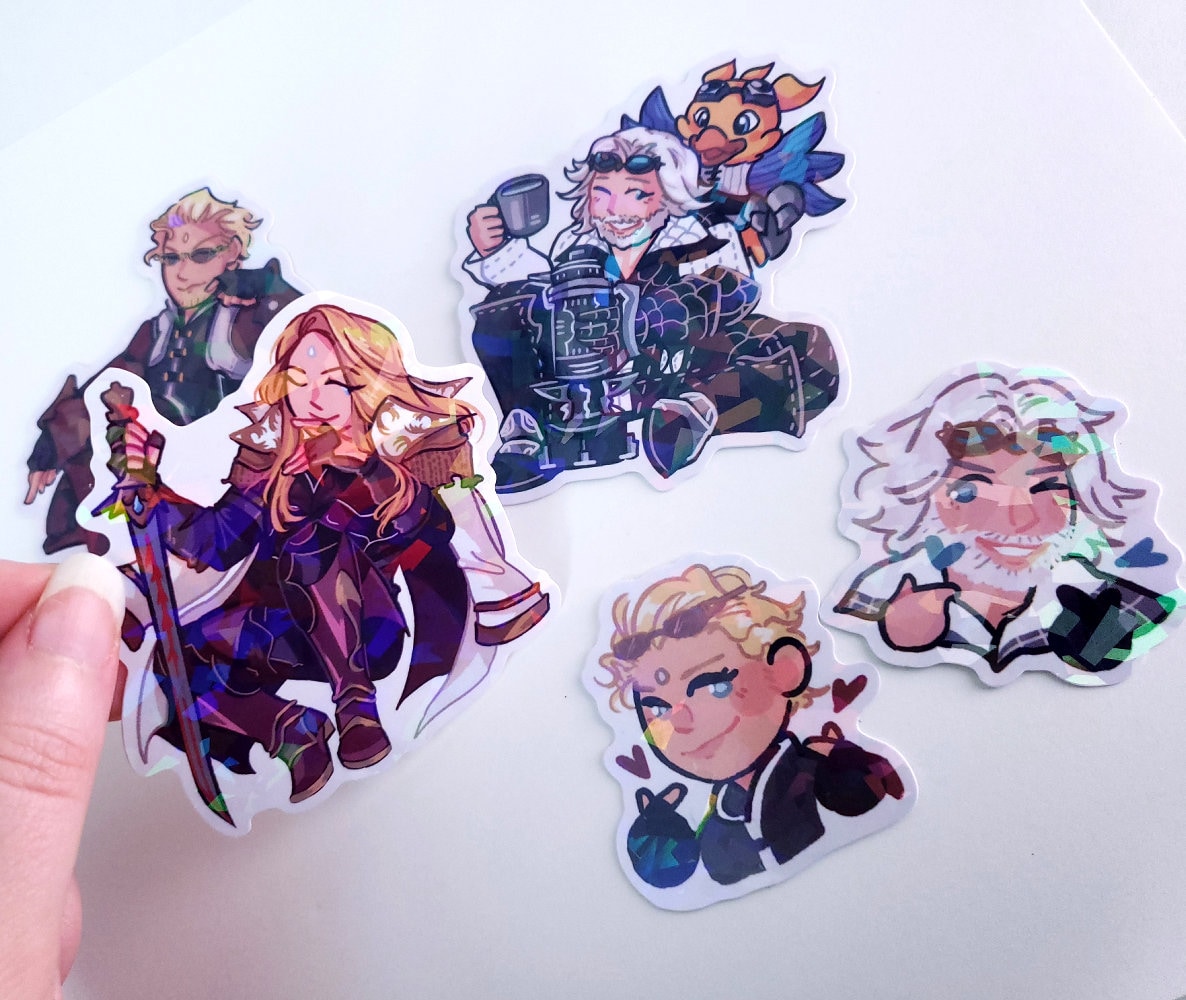 Final Fantasy XIV Stickers FFXIV - Etsy