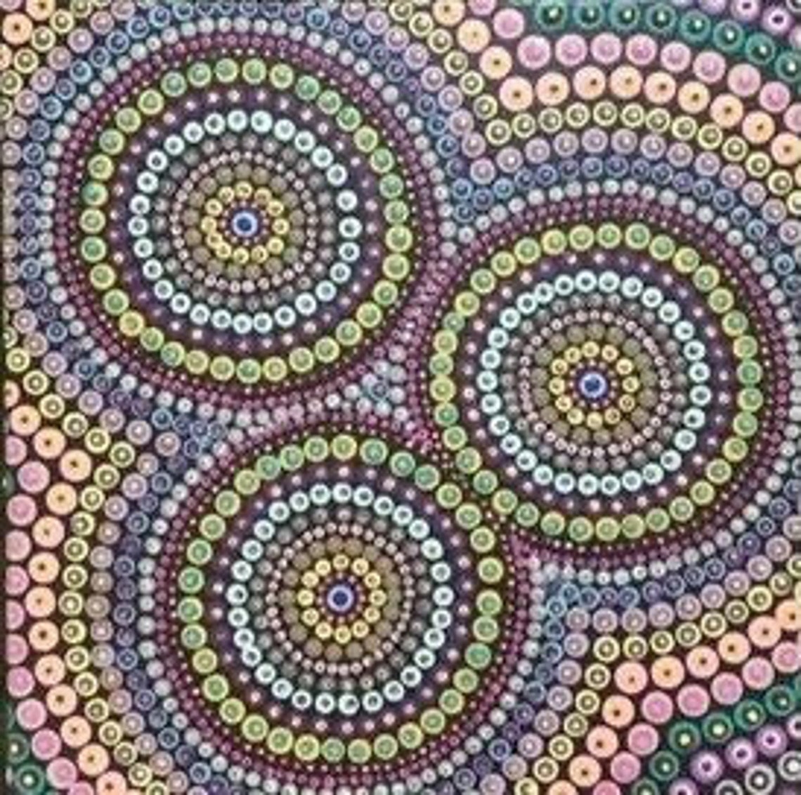 Hand Painted 8 X 8 Canvas Panel - Etsy