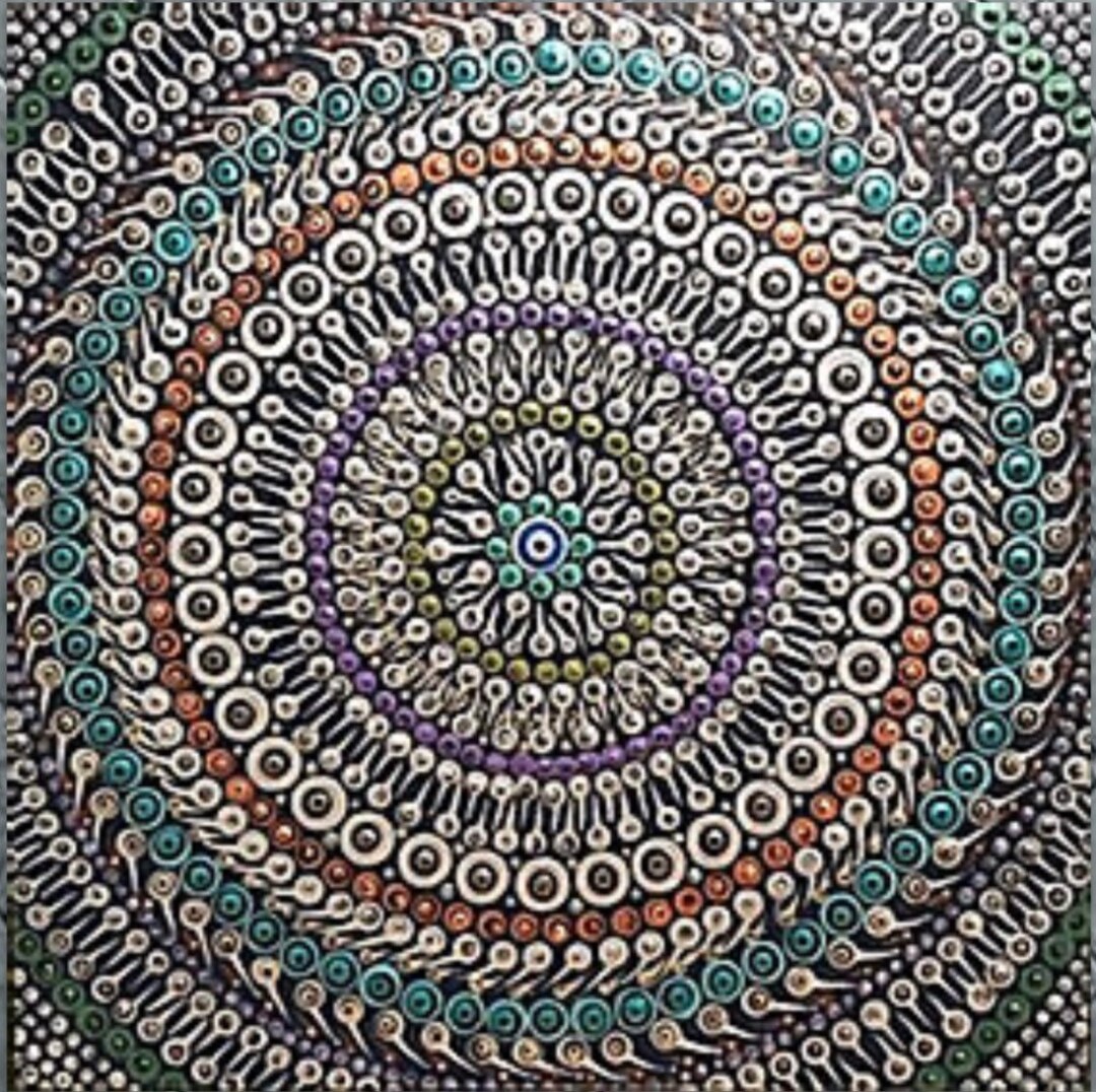 Hand Painted 8 X 8 Canvas Panel - Etsy