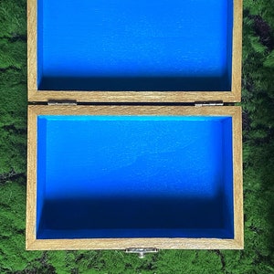 Hand Painted Wood Box - Etsy