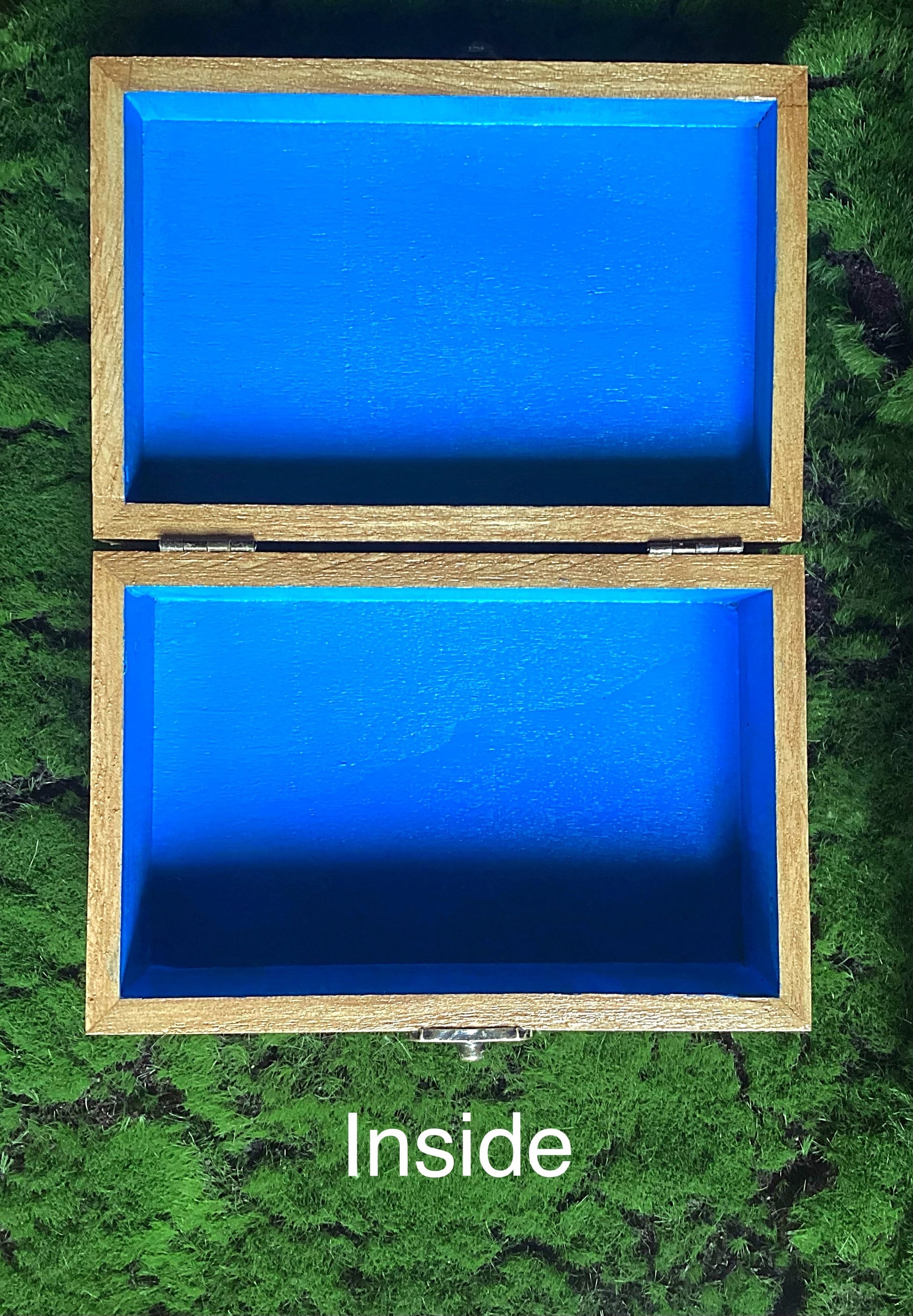 Hand Painted Wood Box - Etsy