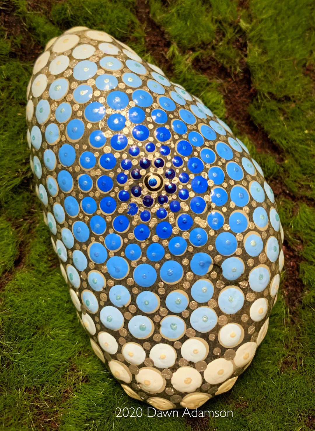 Hand Painted Meditation Rock - Etsy