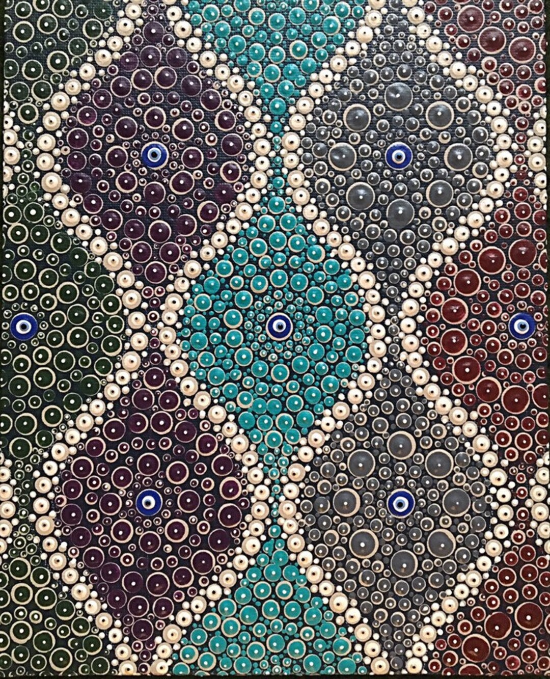 Hand Painted 8 X 10 Canvas Panel - Etsy