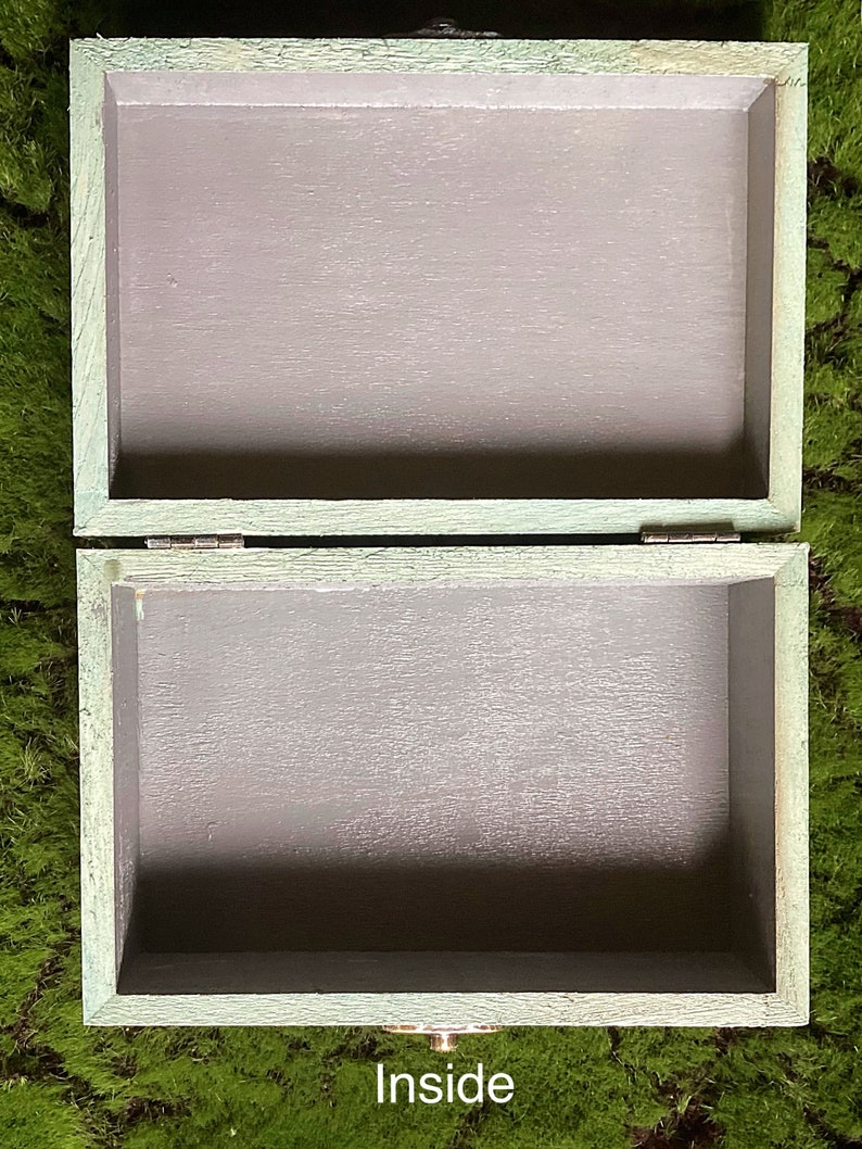 Hand Painted Wood Box - Etsy