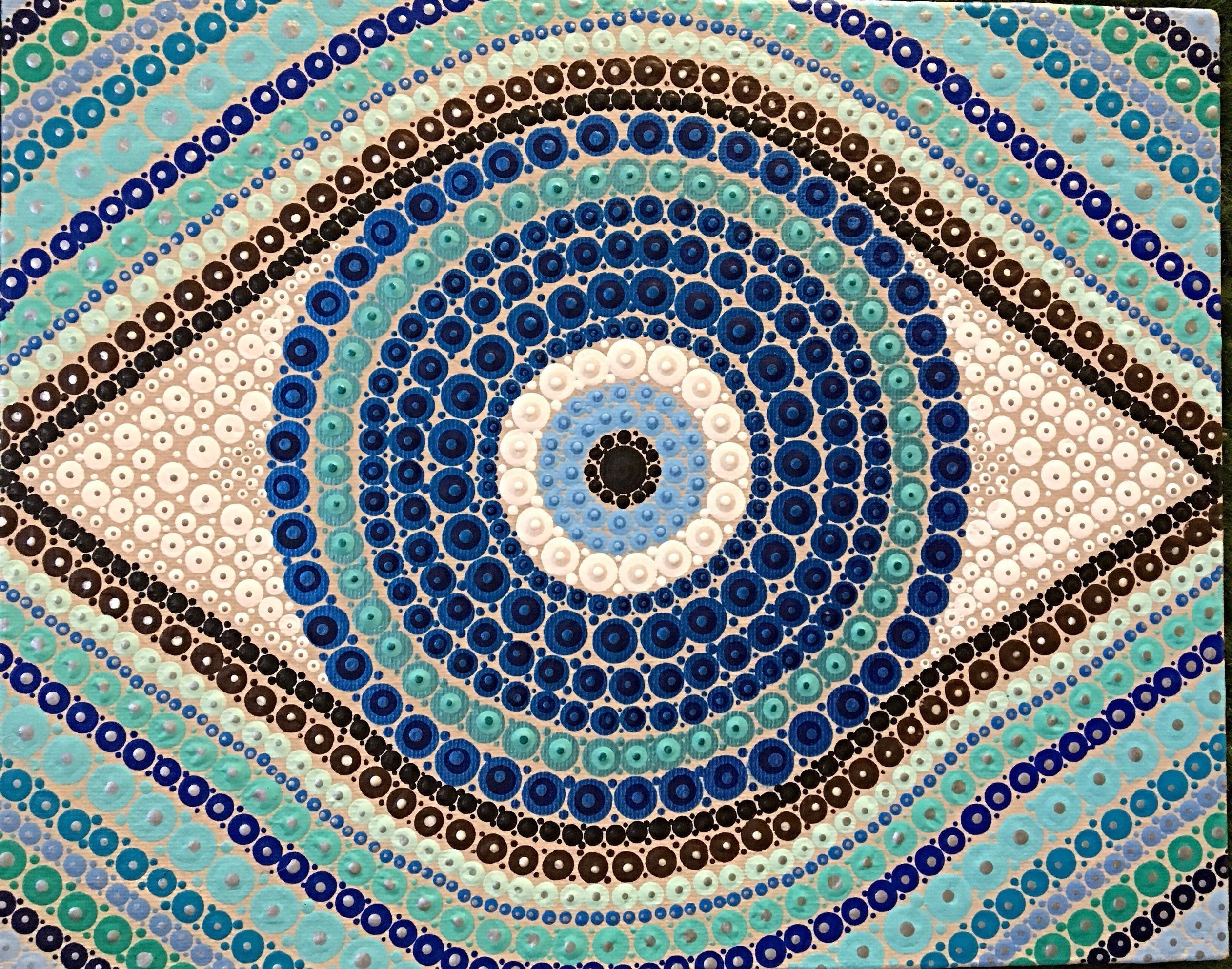 Hand Painted 8 X 10 Canvas Panel - Etsy