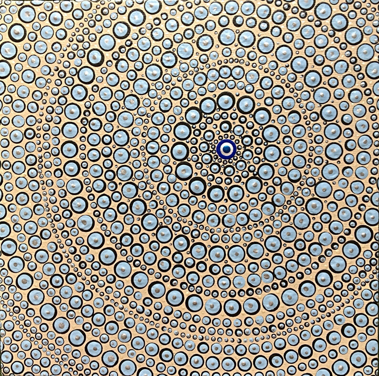 Hand Painted 8 X 8 Canvas Panel - Etsy