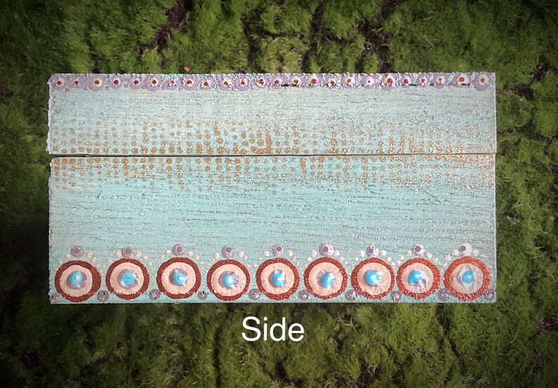 Hand Painted Wood Box - Etsy