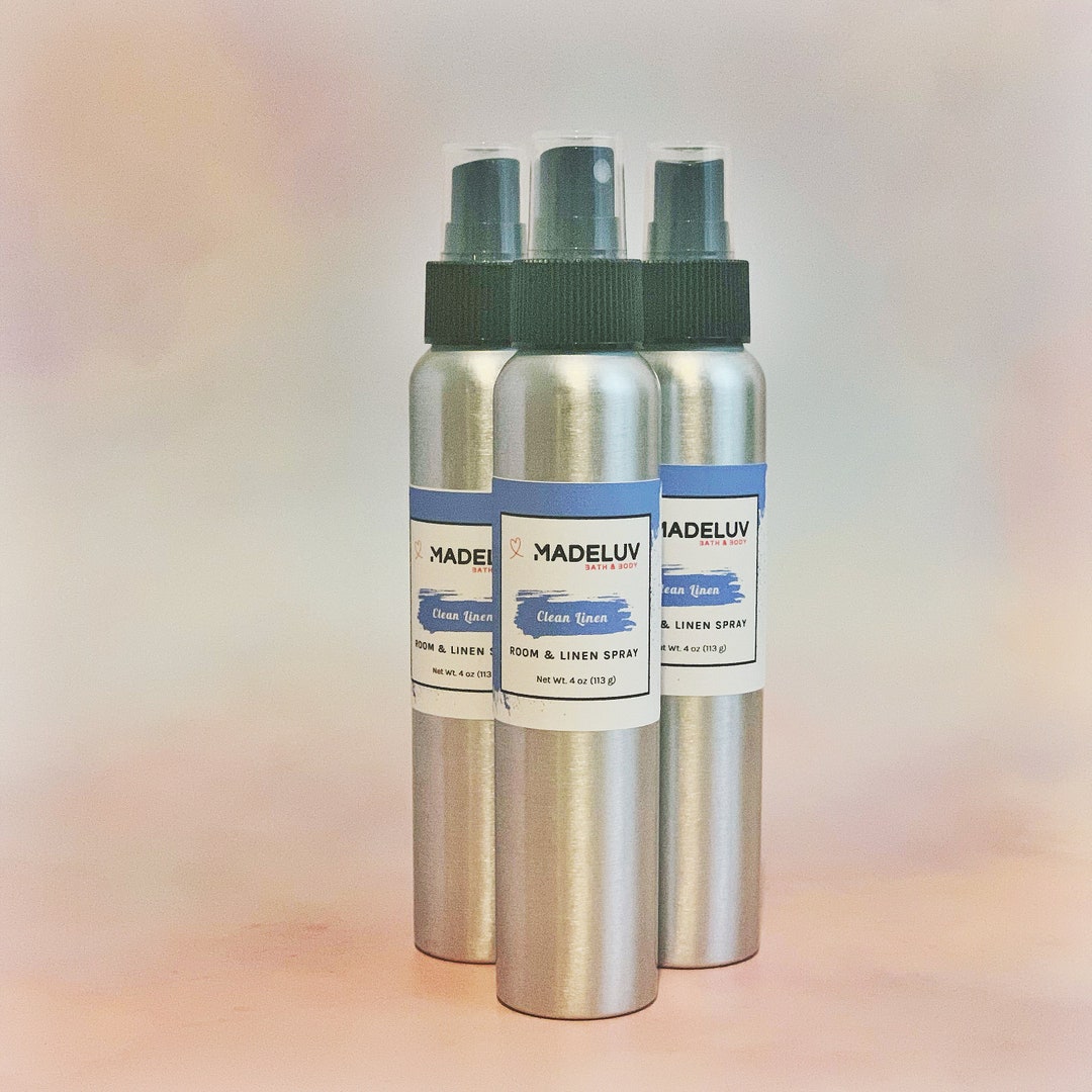 4 Oz Clean Linen Room & Linen Spray, Air Freshener, Room Spray, Cotton ...