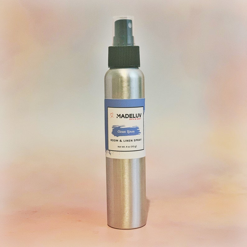 4 Oz Clean Linen Room & Linen Spray Air Freshener Room - Etsy