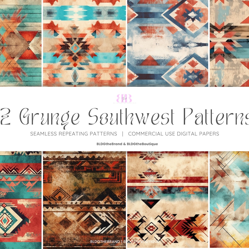 Southwestern Stencil - Etsy