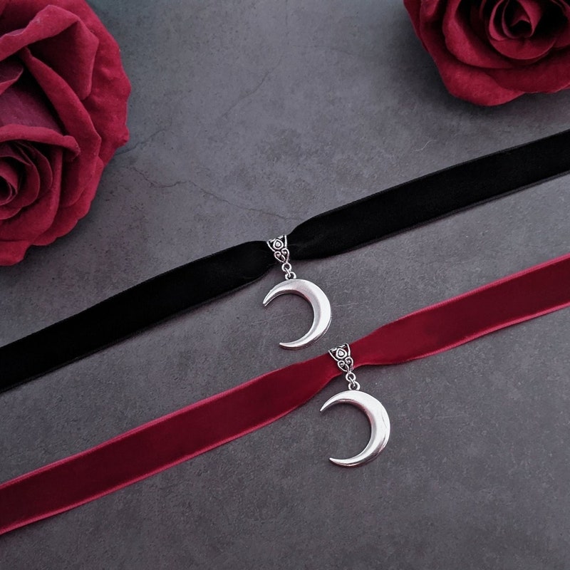 Medieval Moon Choker - Etsy UK