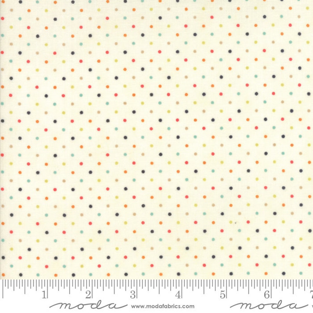 Sprinkles/polka Dots on Off-white/cream - Essentially Yours by Moda ...