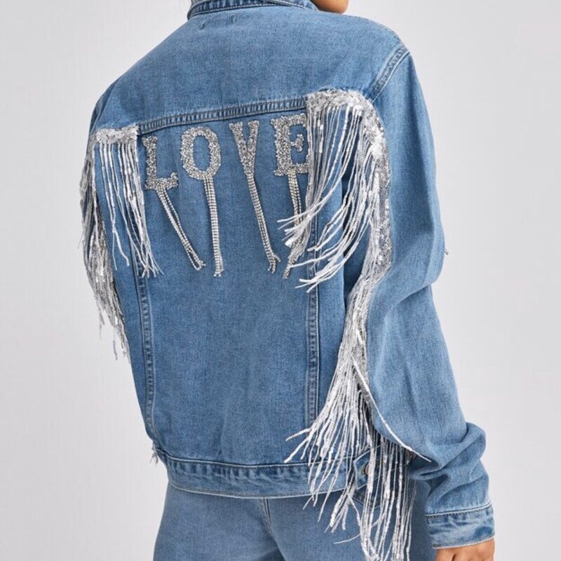 Fringe Denim - Etsy
