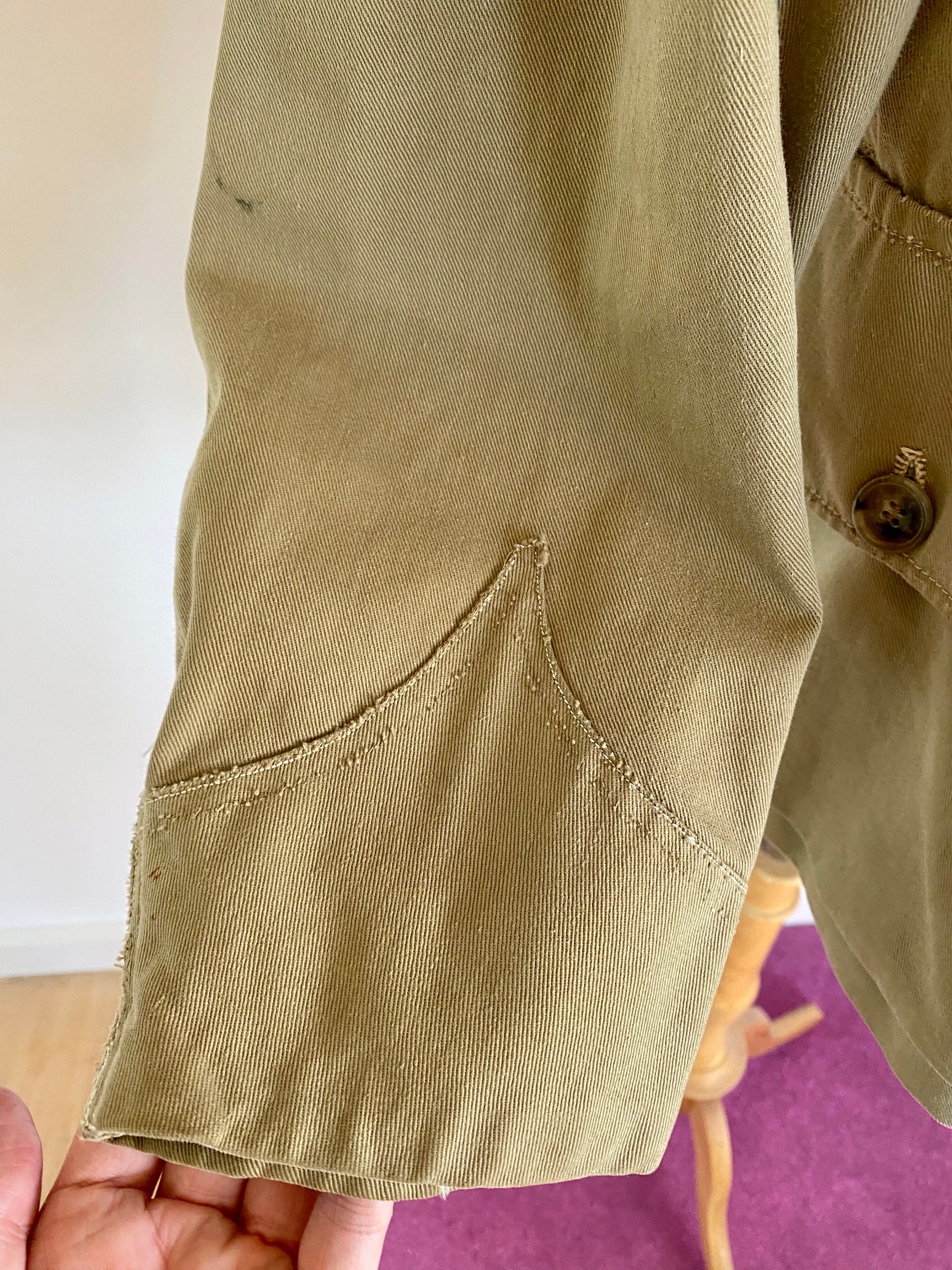 Vintage Australian Military Jacket. Army Coat, Beige Military Jacket ...