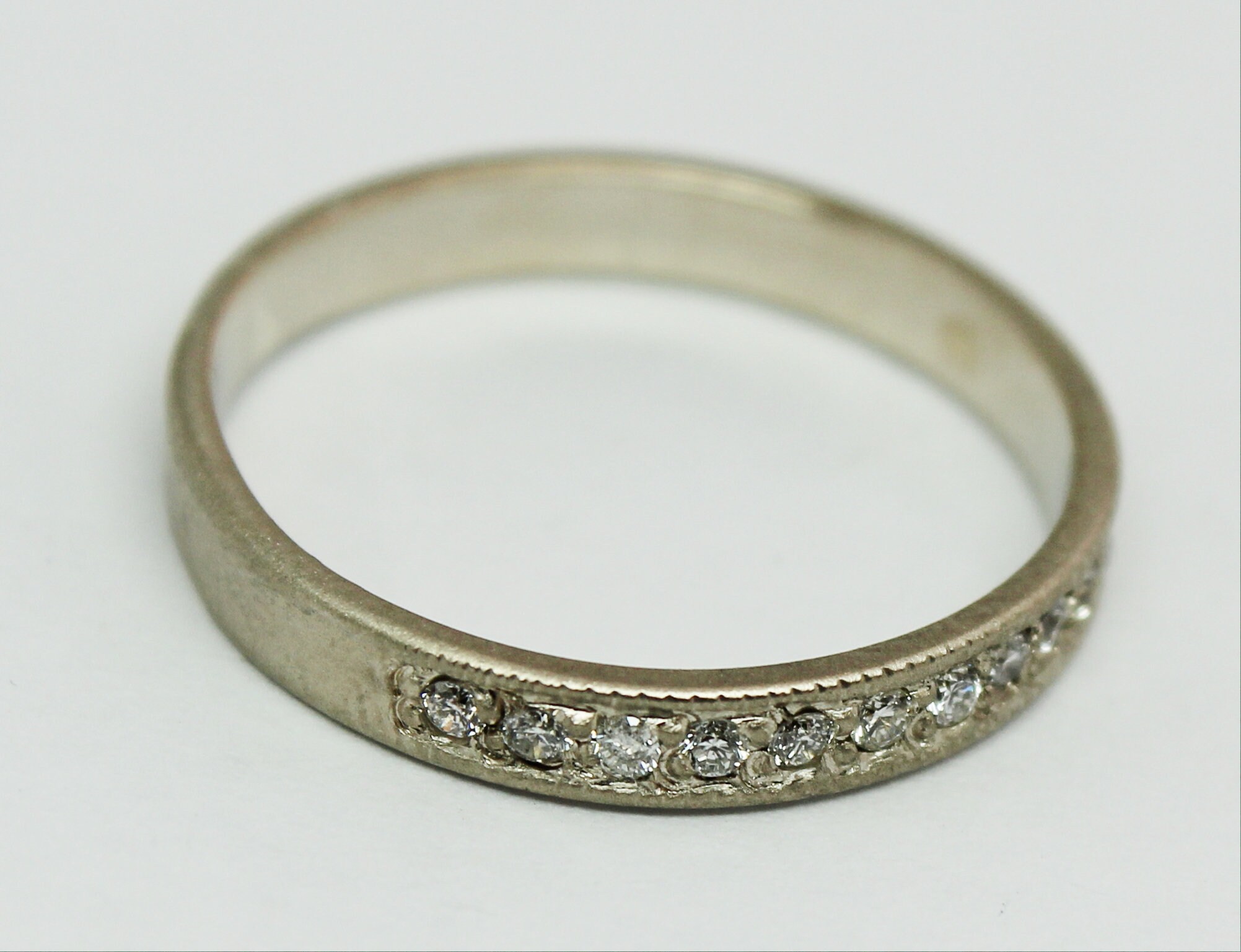 The One 14K White Gold/ Diamonds - Etsy