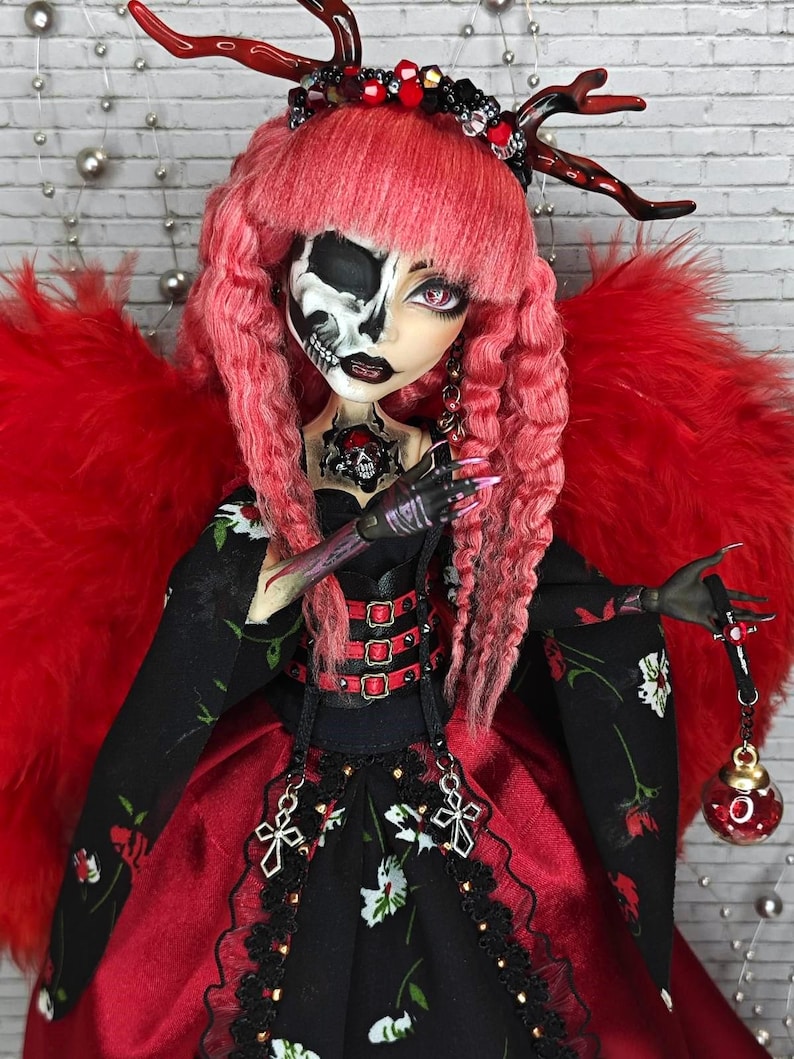 Monster High OOAK Repaint Doll Custom Headmistress Bloodgood - Etsy